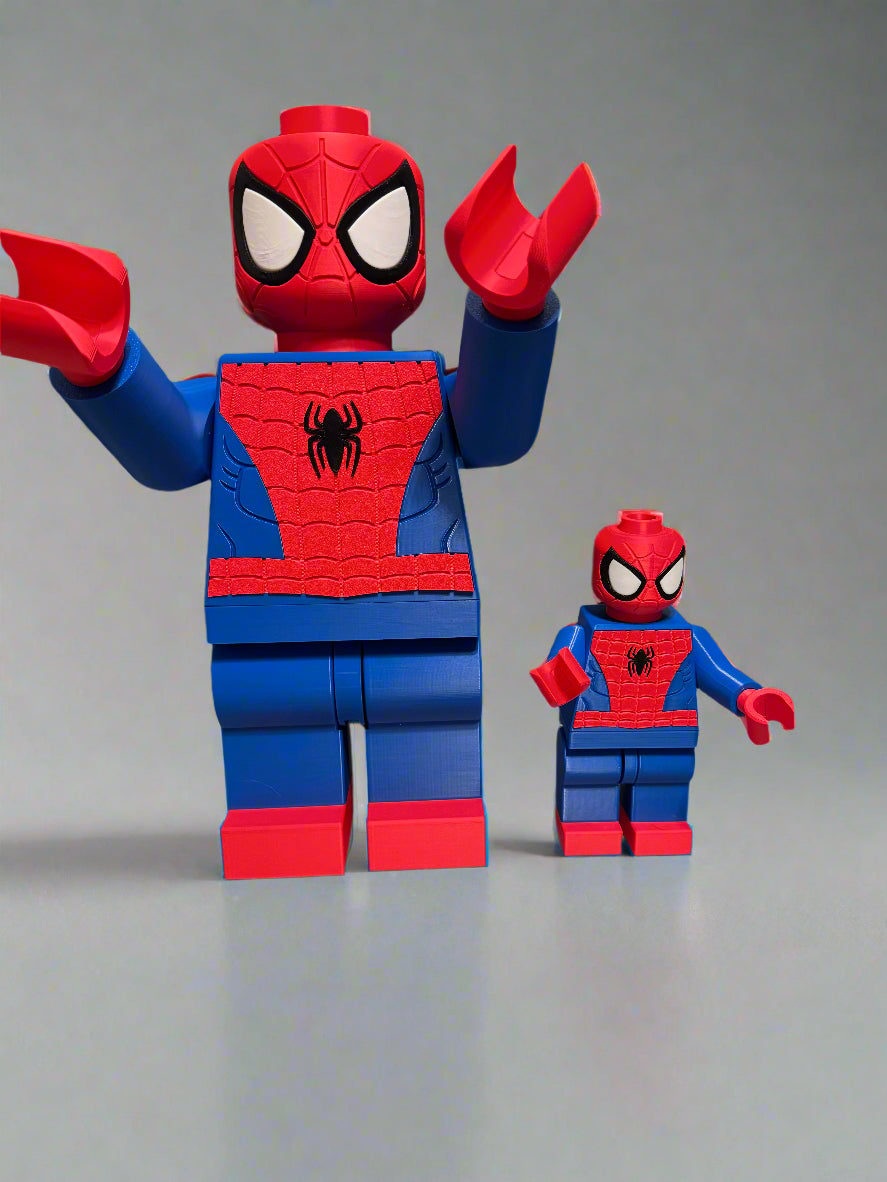 Mega Brick Spider-Man 18" Tall! – GeekPrints 3D